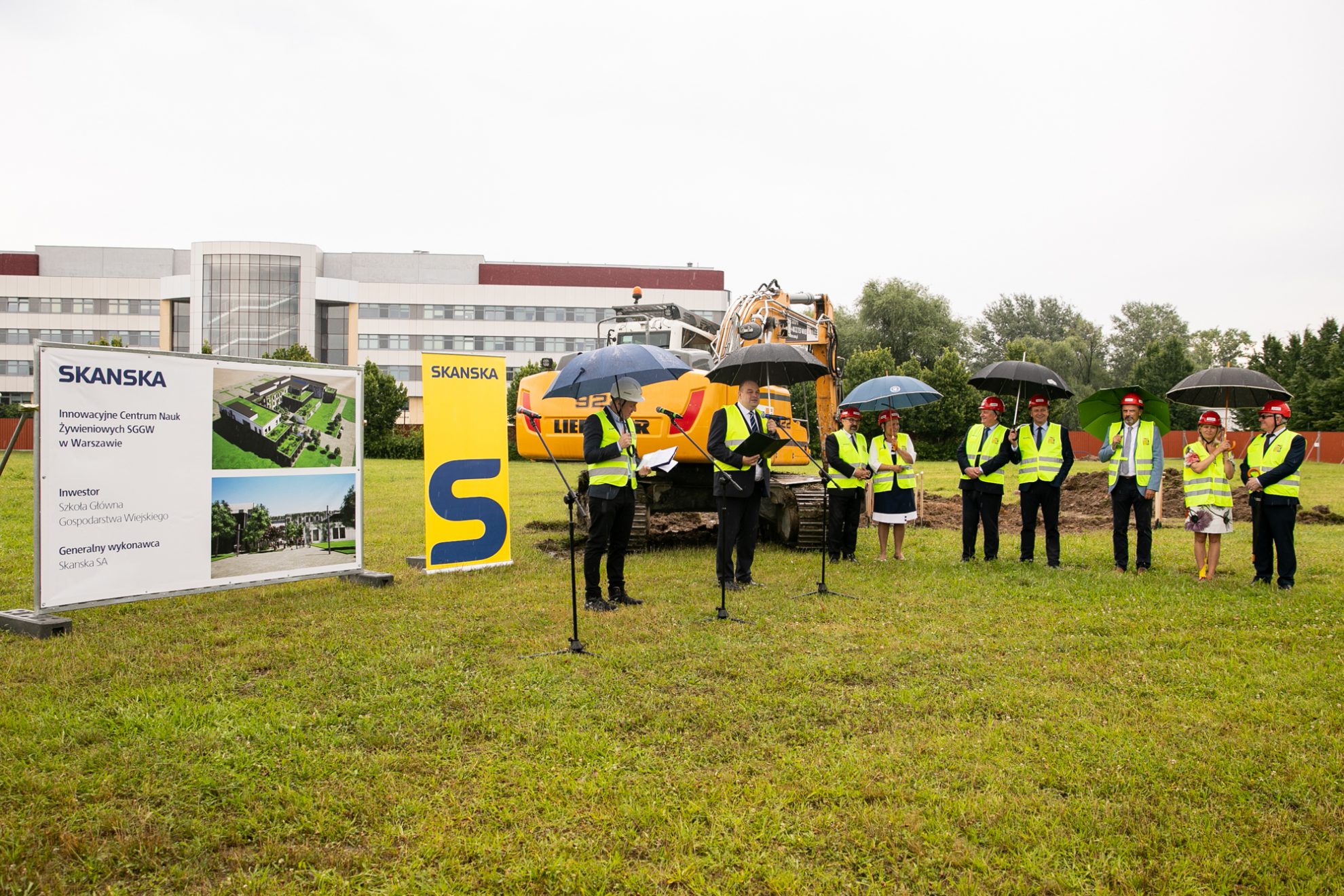 Rozpoczęcie budowy Innowacyjnego Centrum Nauk Żywieniowych SGGW sggw ...