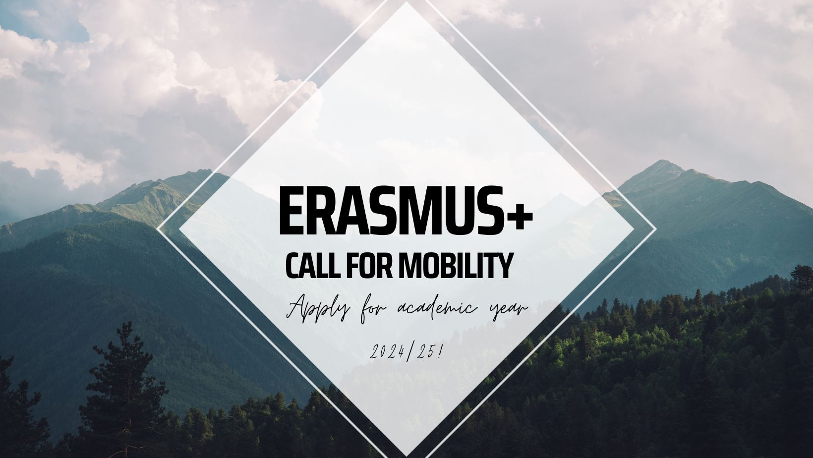 Erasmus+ Mobility Call 2024/2025 sggw - Warsaw University of Life Sciences